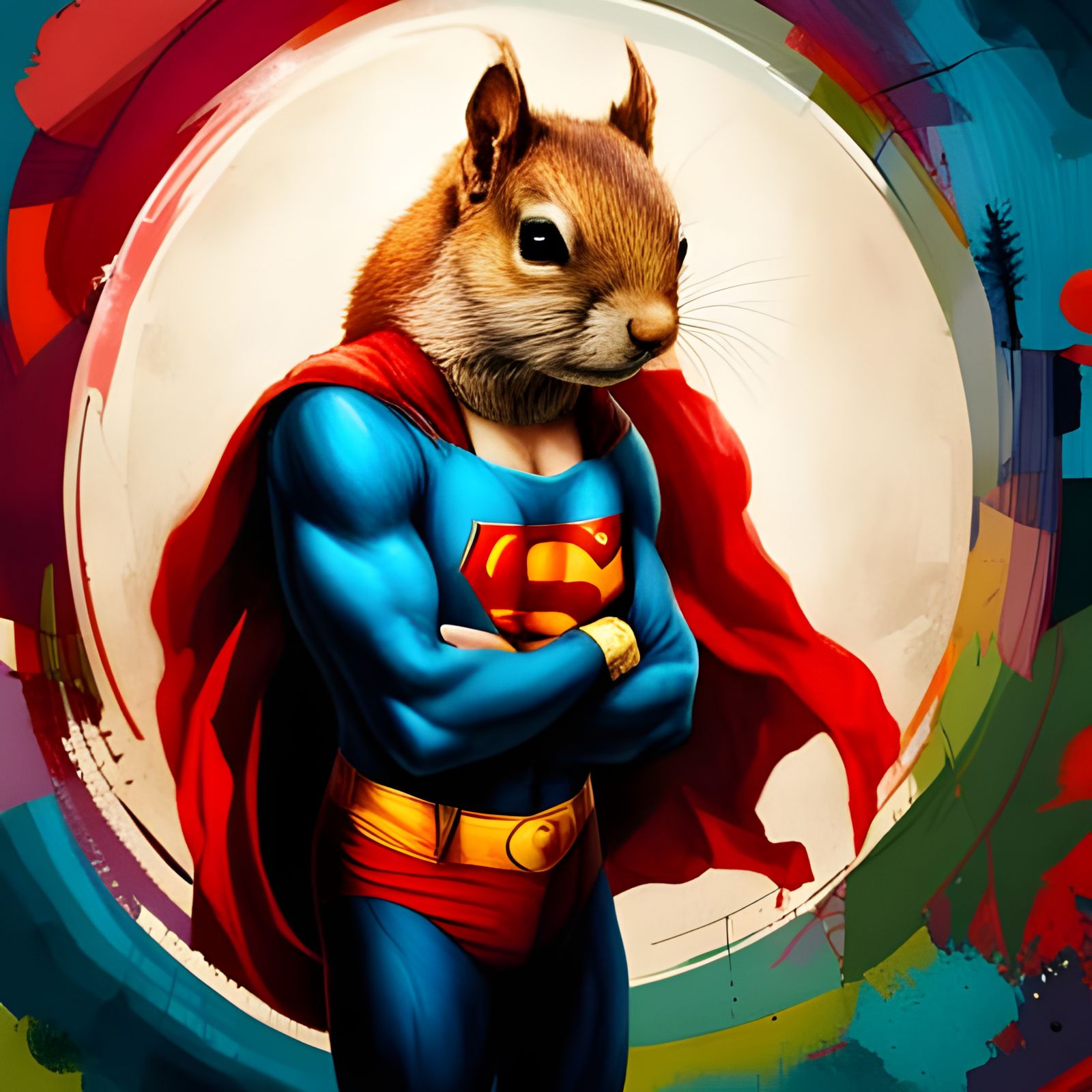 Super Squirrel - AI Generated Artwork - NightCafe Creator