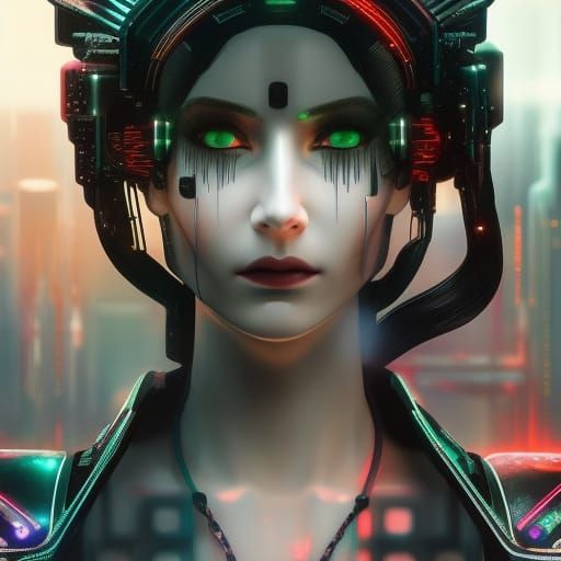 Cyberpunk + Solarpunk + Aetherpunk - AI Generated Artwork - NightCafe ...