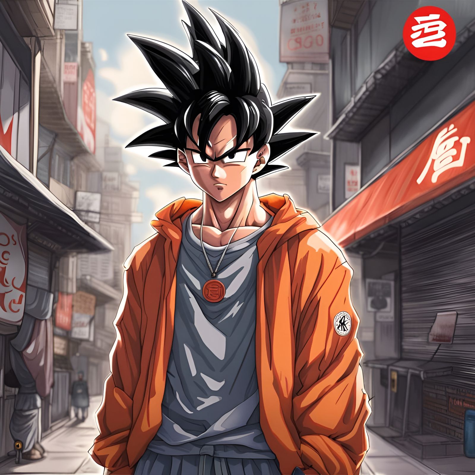 Goku Drip - AI Generated Artwork - NightCafe Creator