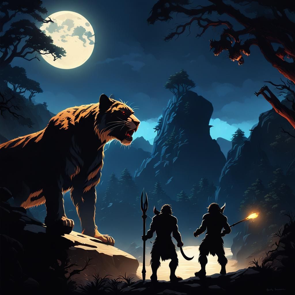 Hunter or Hunted - AI Generated Artwork - NightCafe Creator