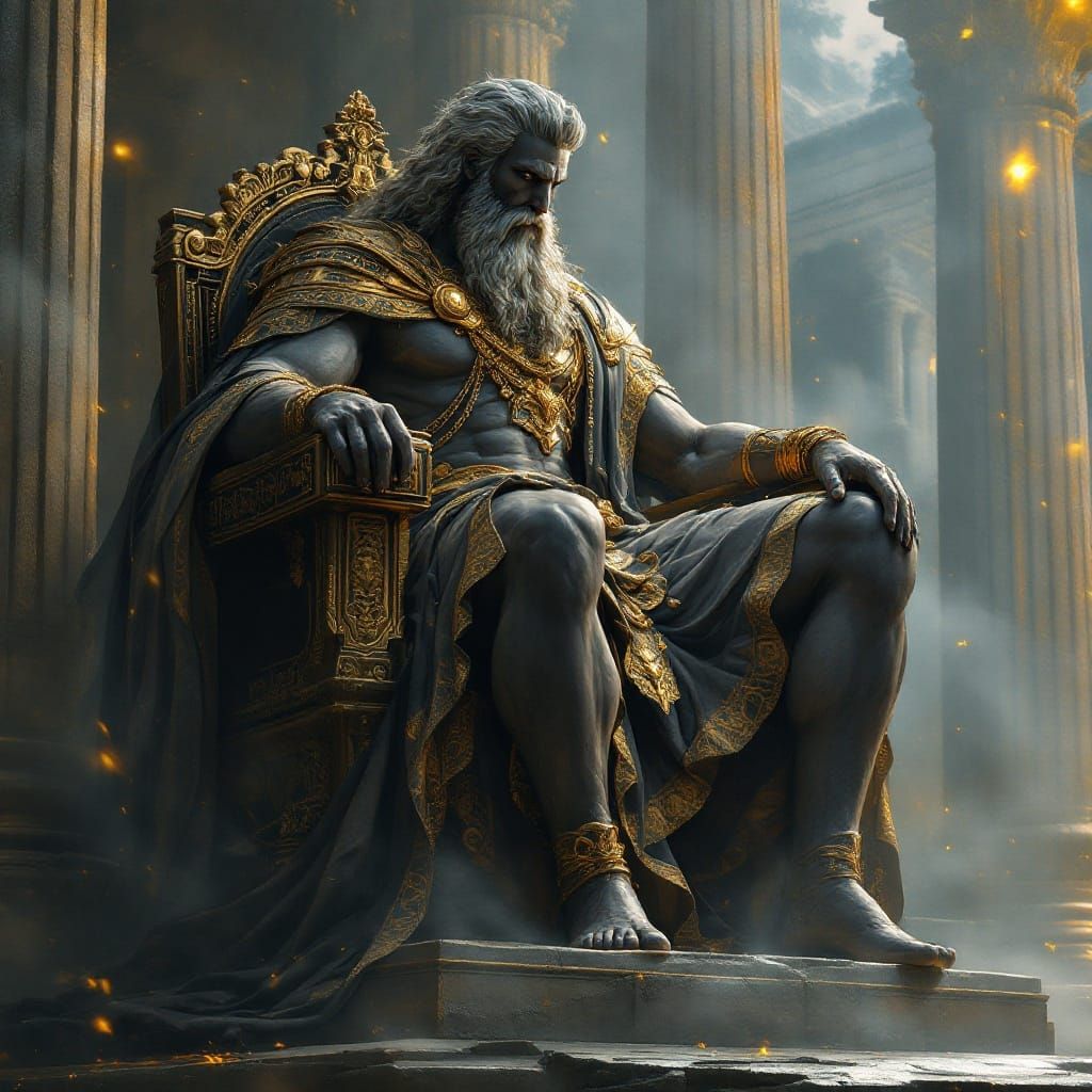 Statue of Zeus at Olympia - Statue of Zeus at Olympia