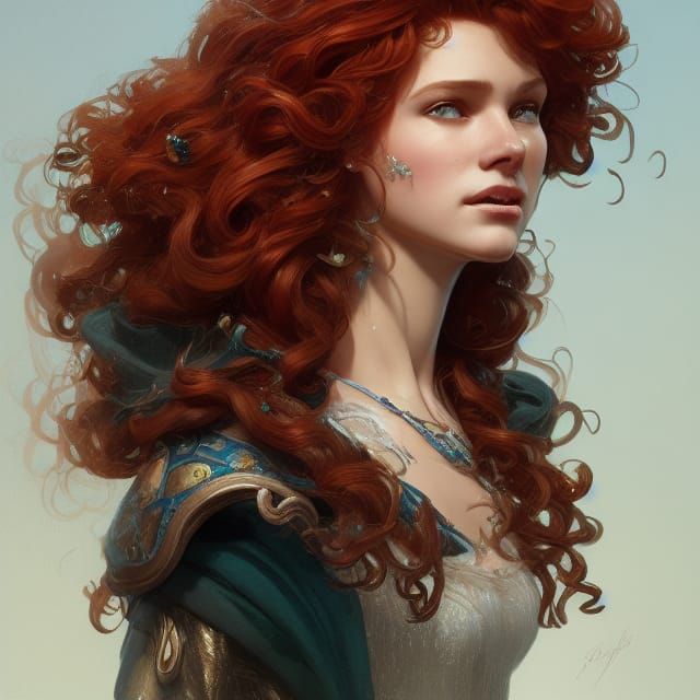 Princess Merida of DunBroch : r/nightcafe