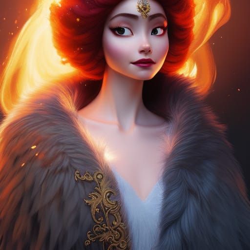 Fur Goddess - AI Generated Artwork - NightCafe Creator