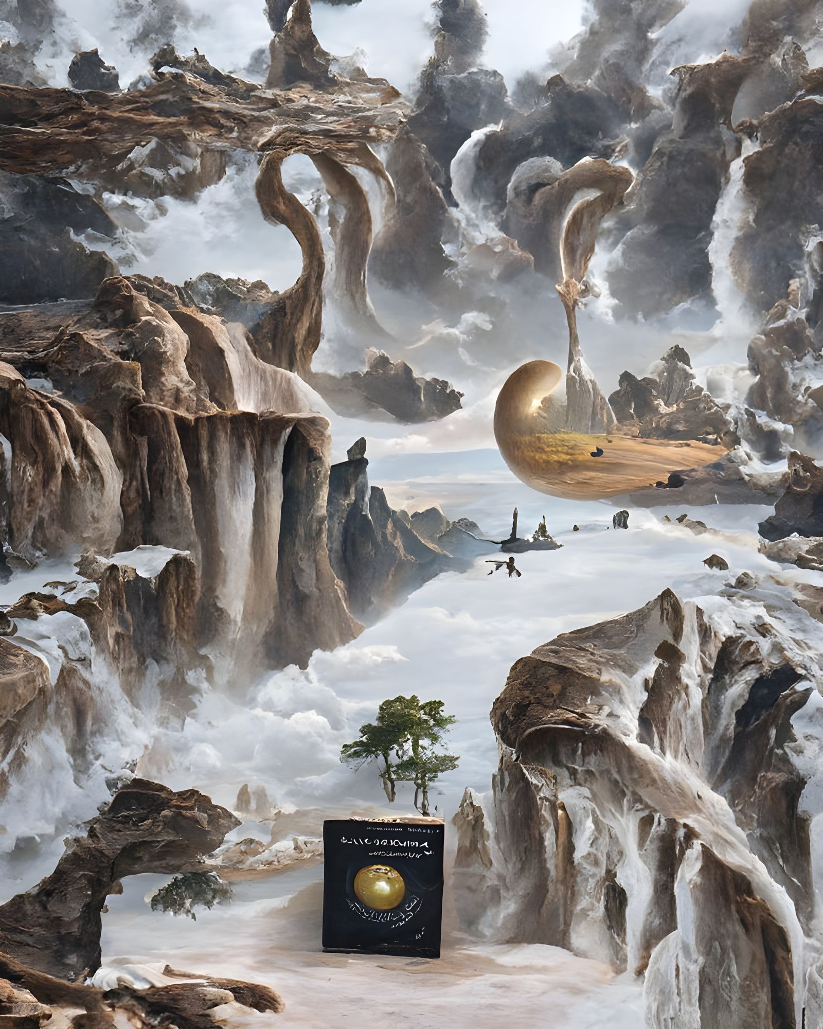 Entrance to the fantasy world - AI Generated Artwork - NightCafe Creator