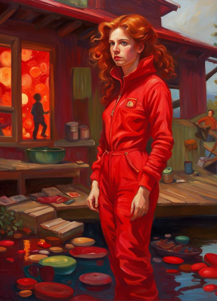 Lake house (Alex Toth & Victor Nizovtsev) - AI Generated Artwork ...