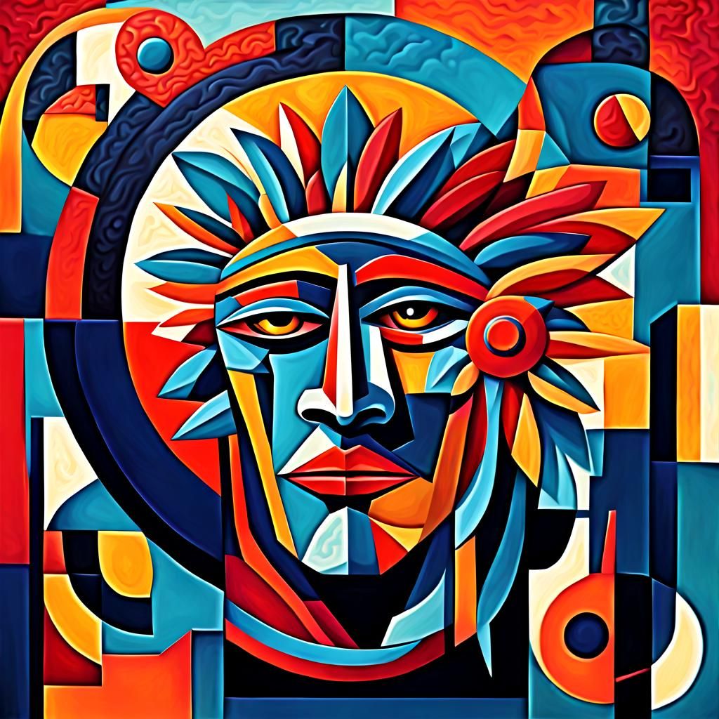 Cubism - Killers Of The Flower Moon - AI Generated Artwork - NightCafe ...