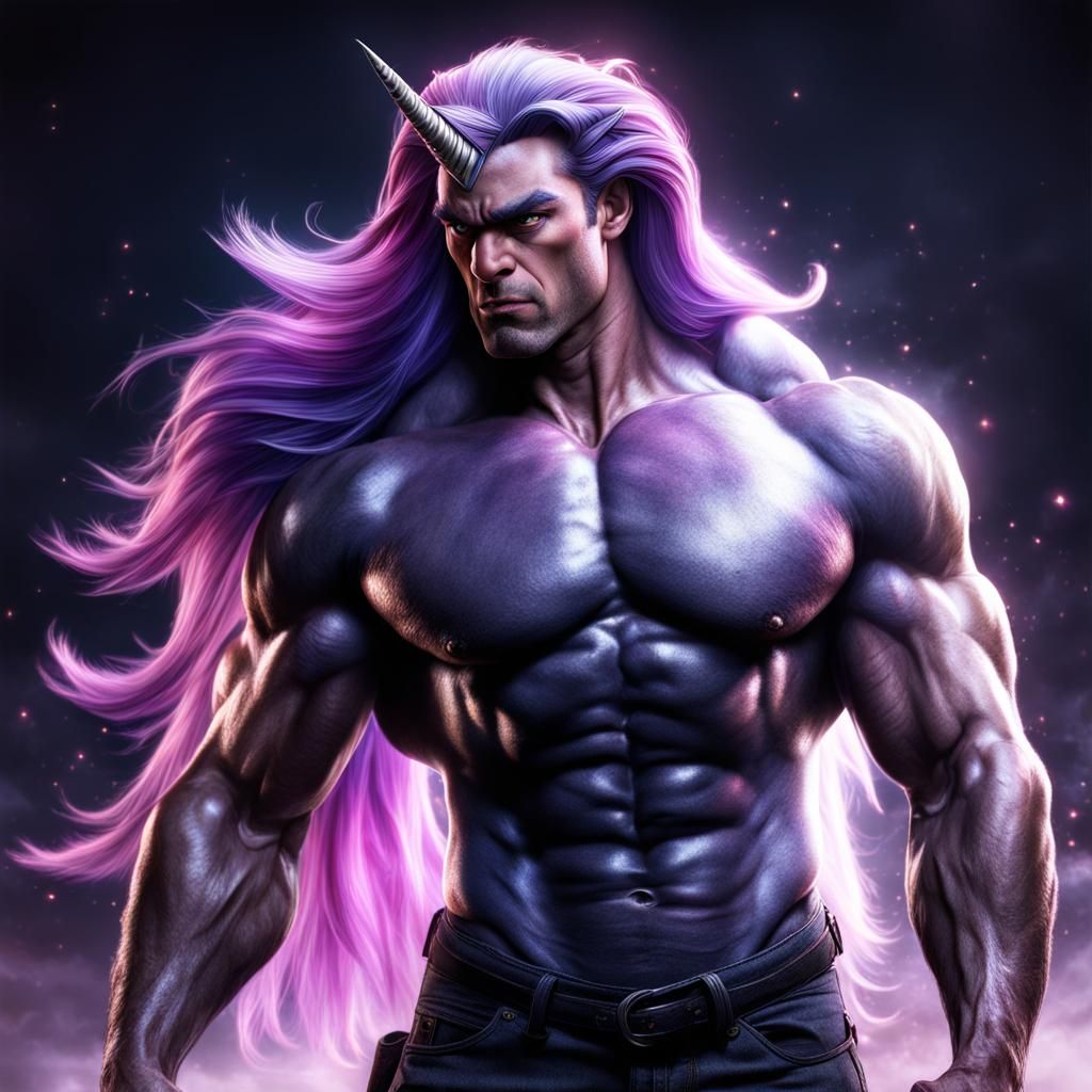 Twilight Muscle - AI Generated Artwork - NightCafe Creator
