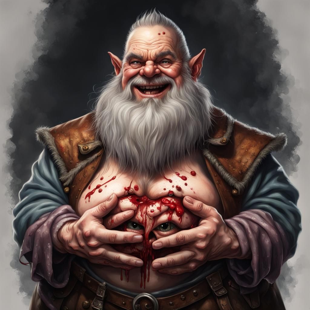 Evil dwarf, 😜 - AI Generated Artwork - NightCafe Creator