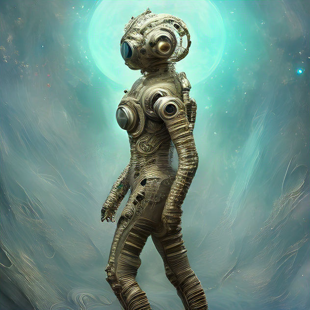 The Fembot - AI Generated Artwork - NightCafe Creator