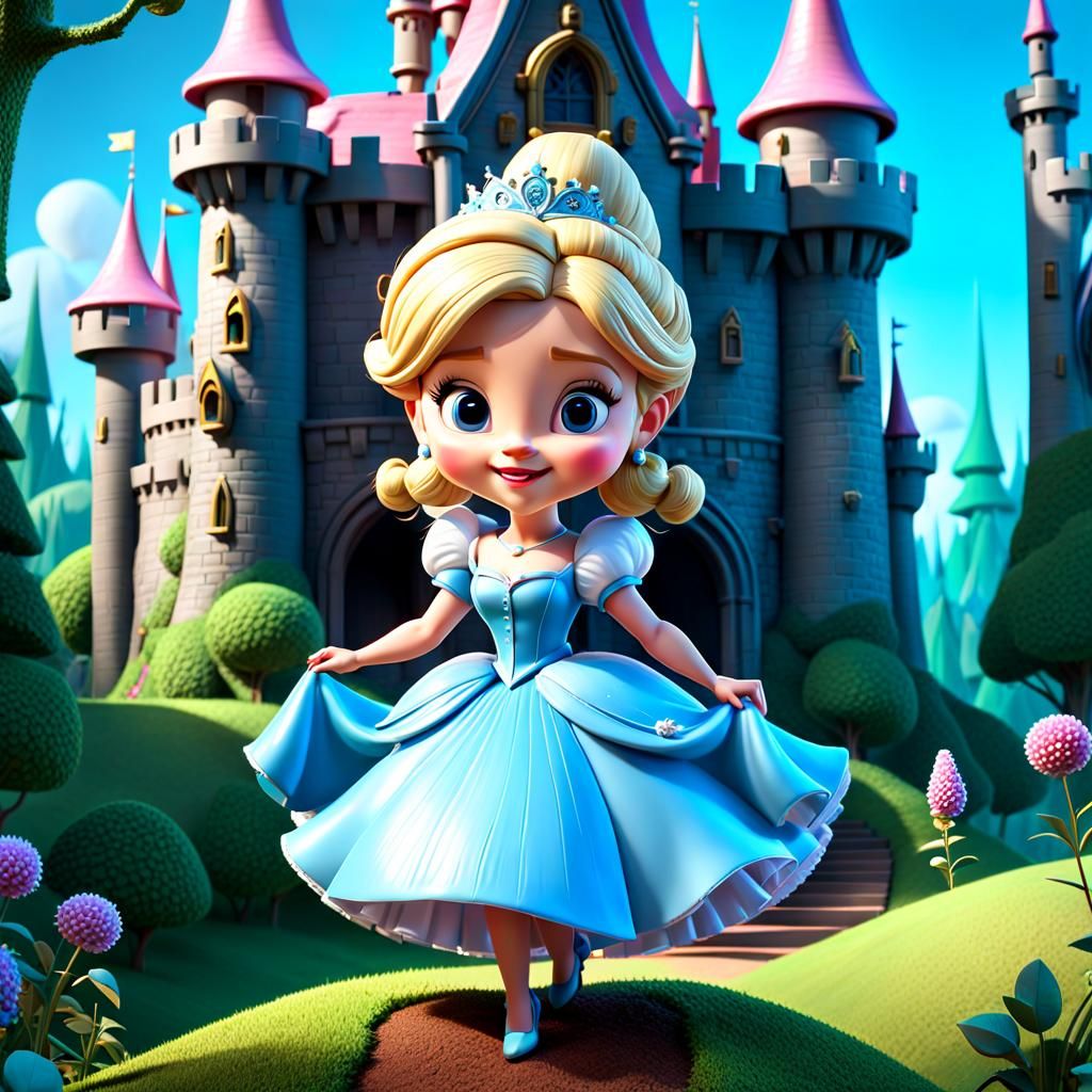 Cinderella - AI Generated Artwork - NightCafe Creator