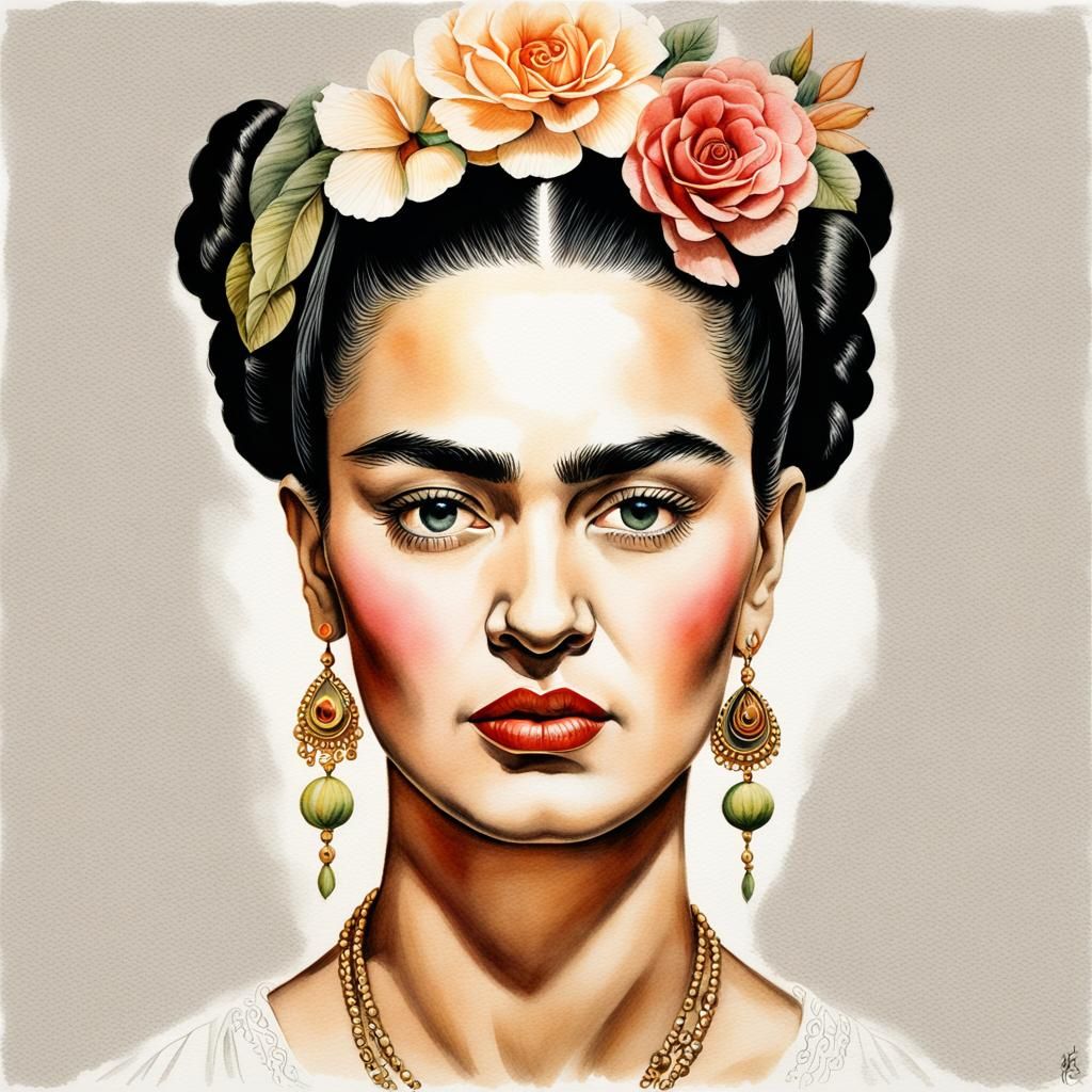 Kahlo - AI Generated Artwork - NightCafe Creator