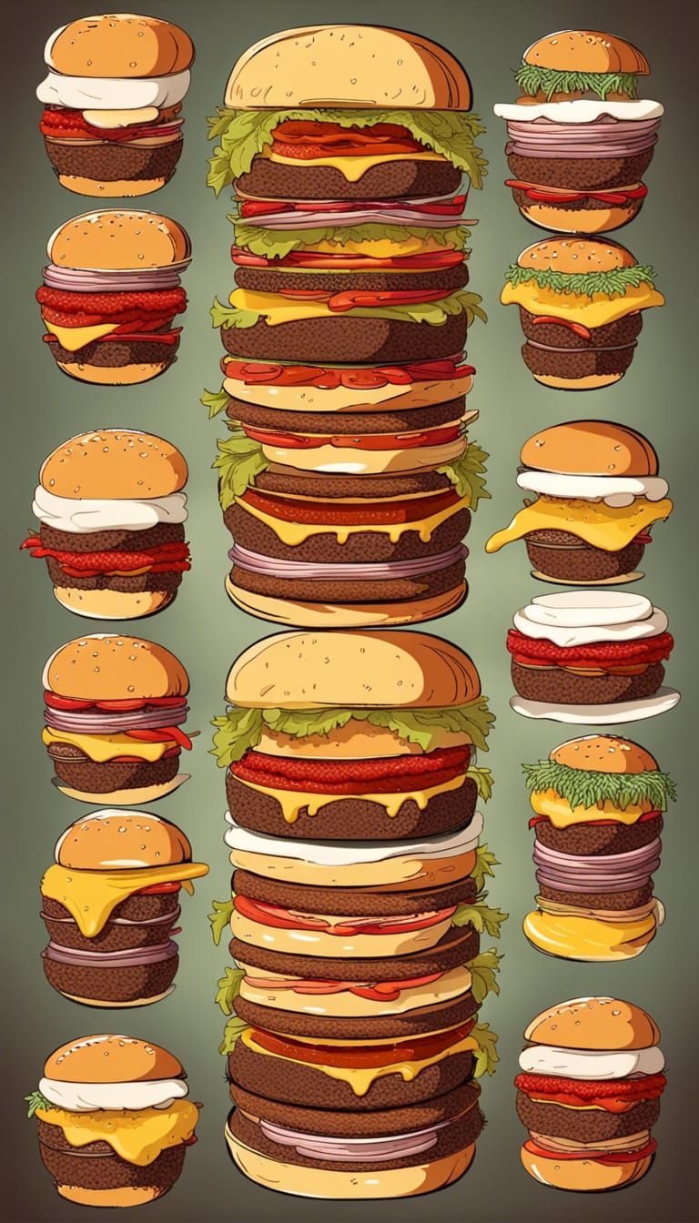Meet the Ultimate Whopper! - AI Generated Artwork - NightCafe Creator