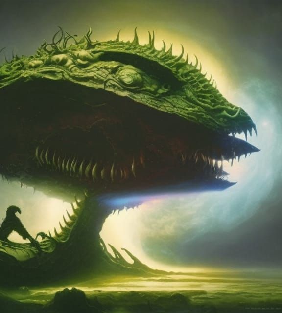 The devil is a multiverse of bad emotions Tim Burton Greg Rutkowski ...