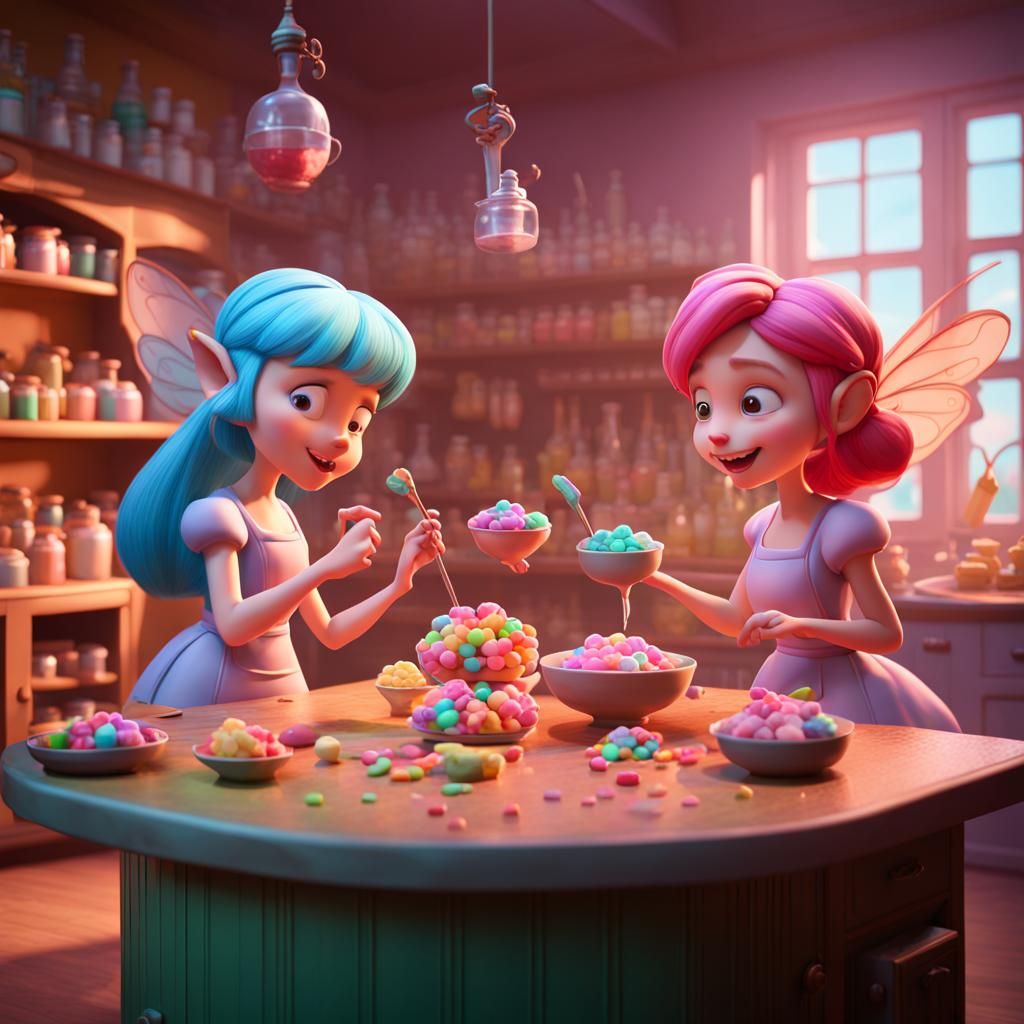 Fairiy dessert - AI Generated Artwork - NightCafe Creator