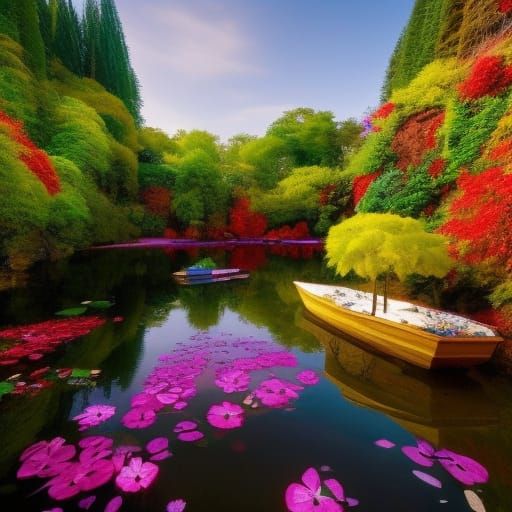 Beautiful scenery - AI Generated Artwork - NightCafe Creator