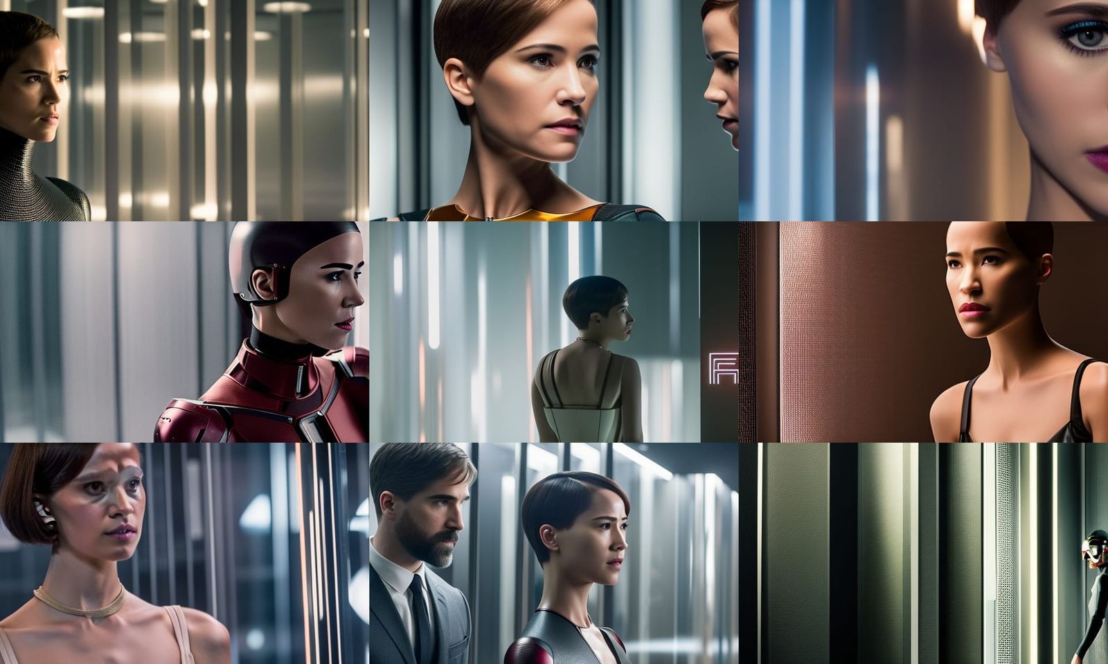 Ex Machina movie remade - AI Generated Artwork - NightCafe Creator