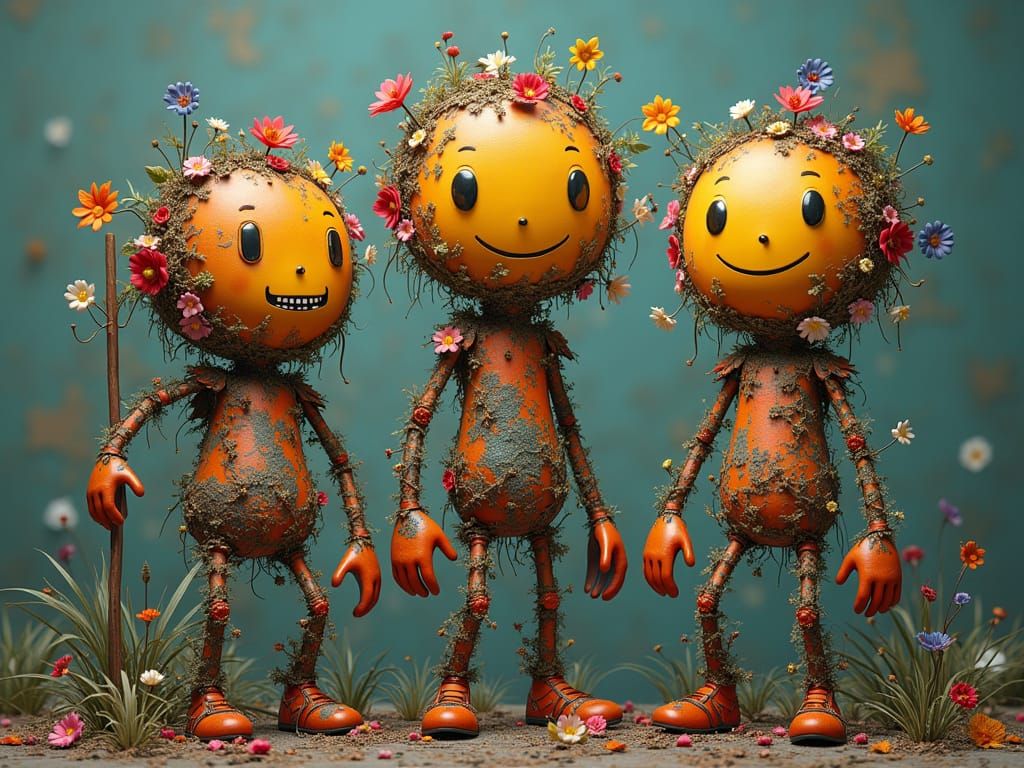 Euphemystic Chiral Pessimystic Grumpy Stick-Figure Guys