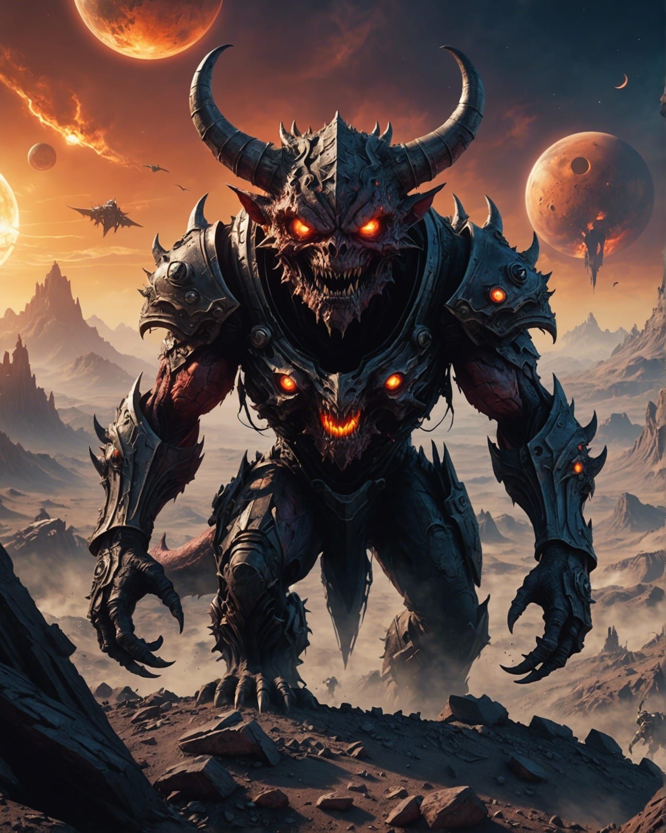 Queue the Boss Music - AI Generated Artwork - NightCafe Creator