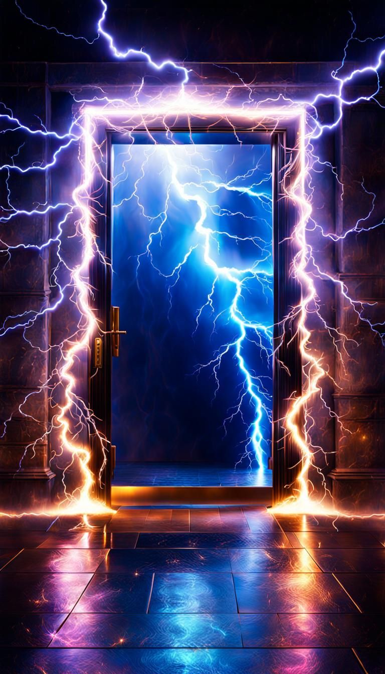 Entrance to the realm of the Lightning, enter at your own peril - AI ...