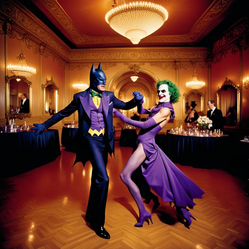 Holy Ballroom Dancing, Batman! - AI Generated Artwork - NightCafe Creator