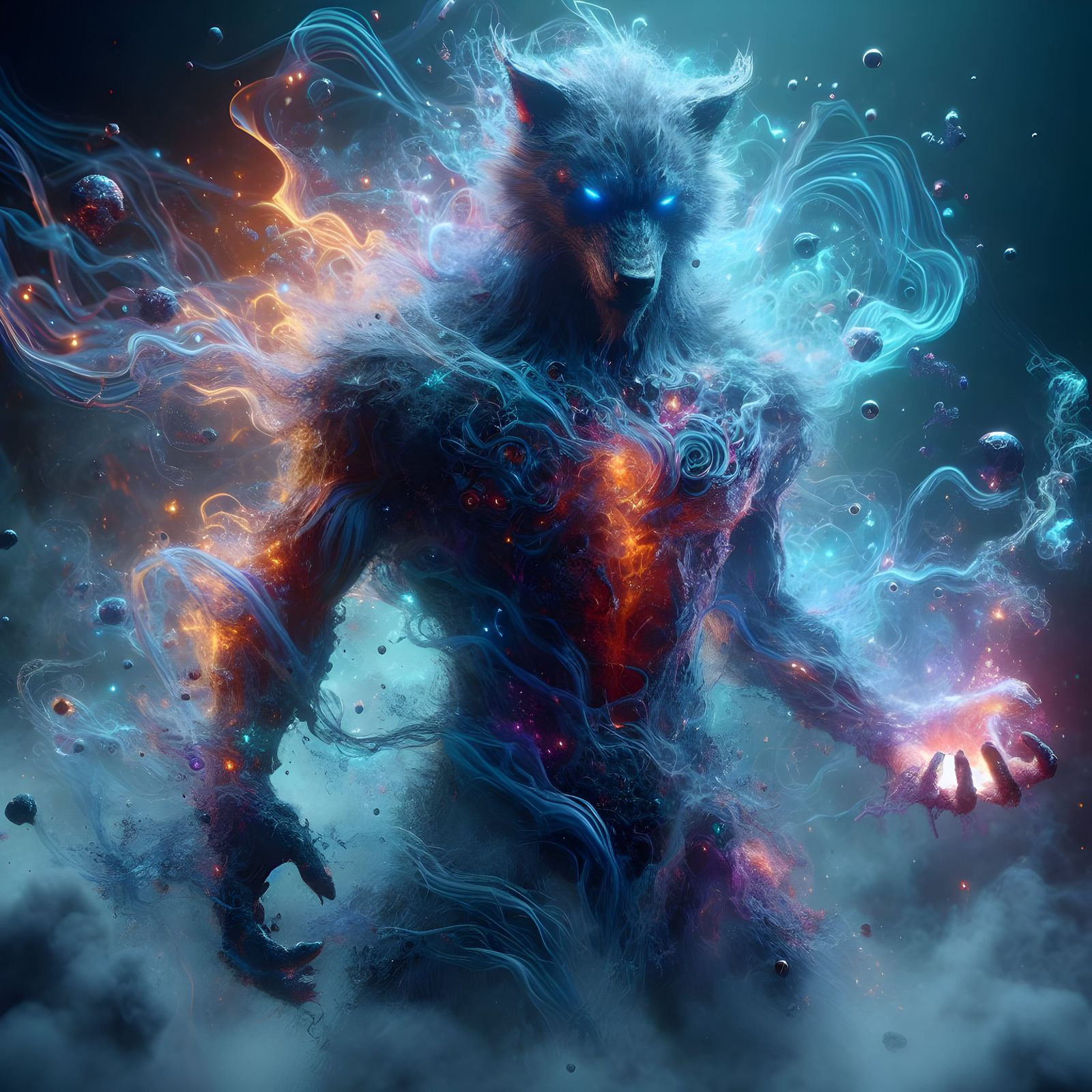 Werewolf - AI Generated Artwork - NightCafe Creator