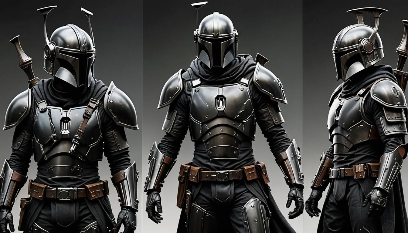 Mandalorian armor reimagined - AI Generated Artwork - NightCafe Creator