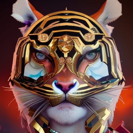 Tiger-Human 19 - AI Generated Artwork - NightCafe Creator