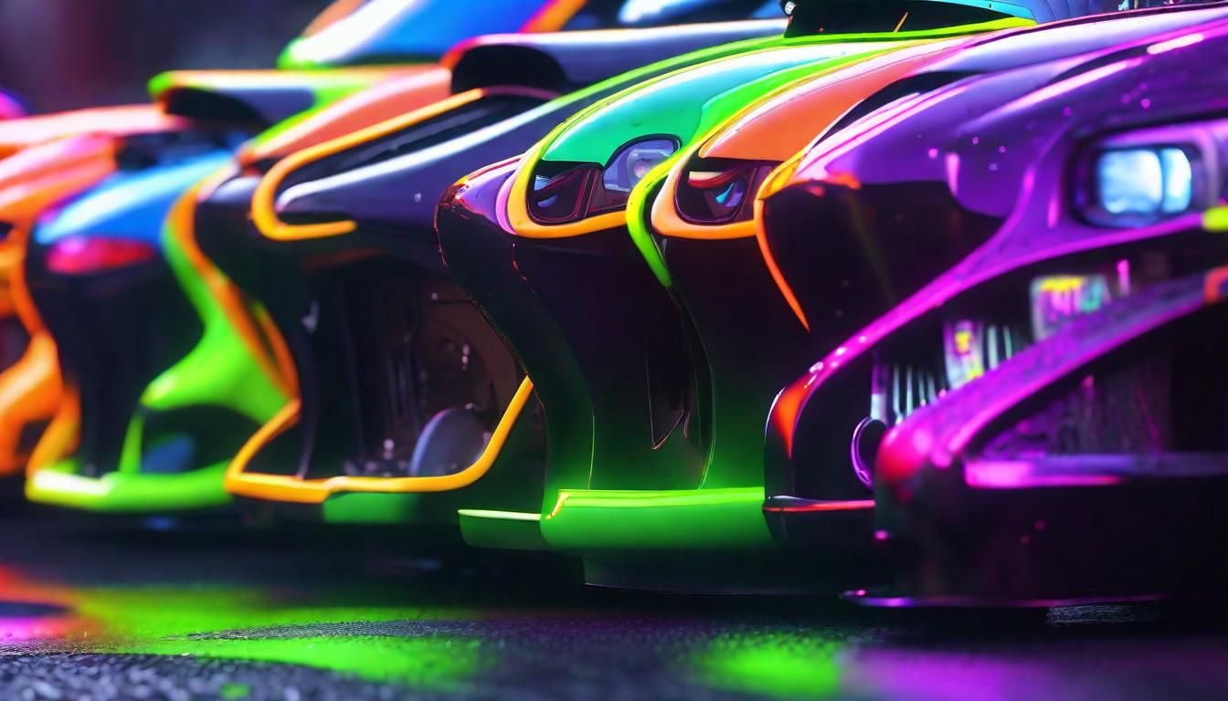 Racing - AI Generated Artwork - NightCafe Creator