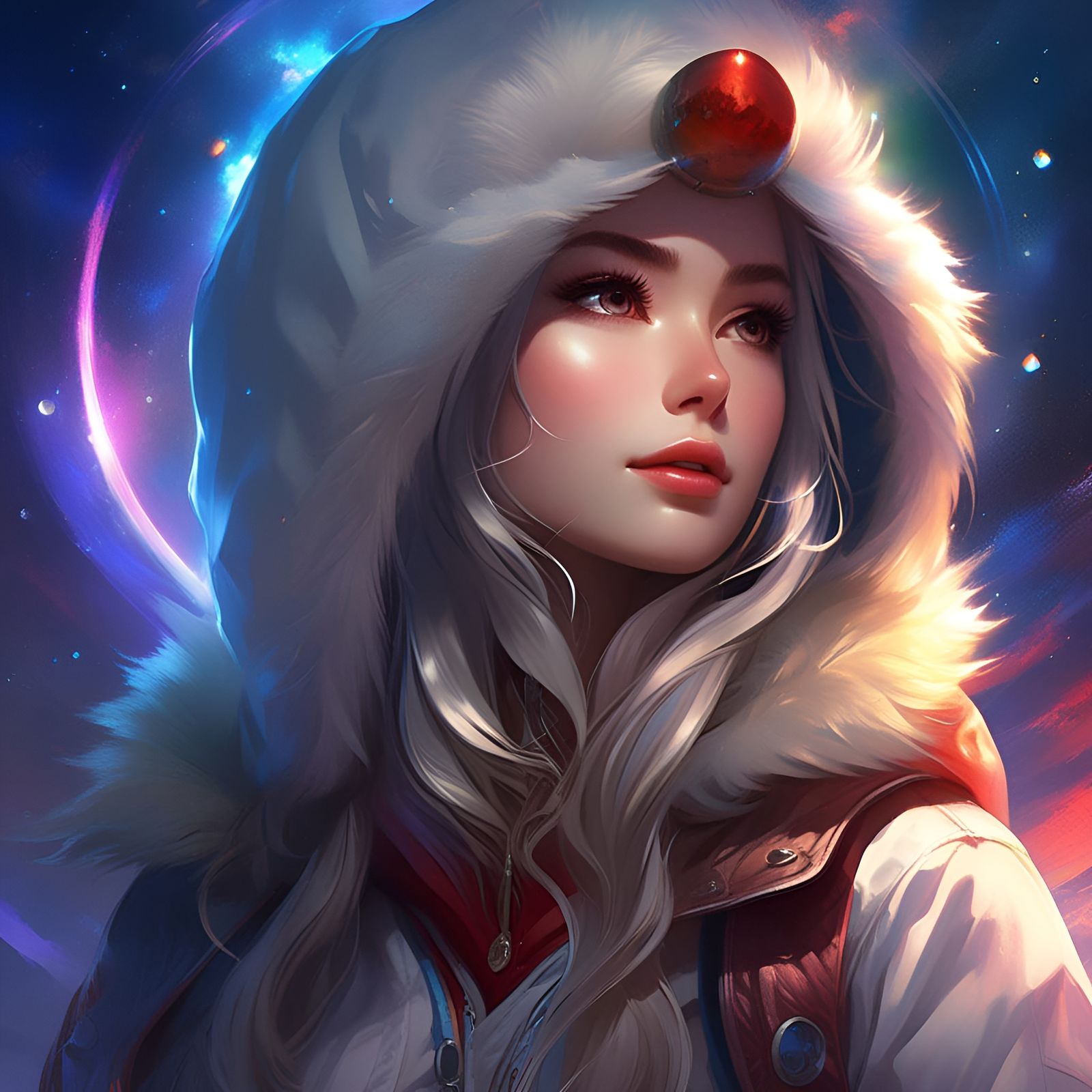 Fur Queen - AI Generated Artwork - NightCafe Creator