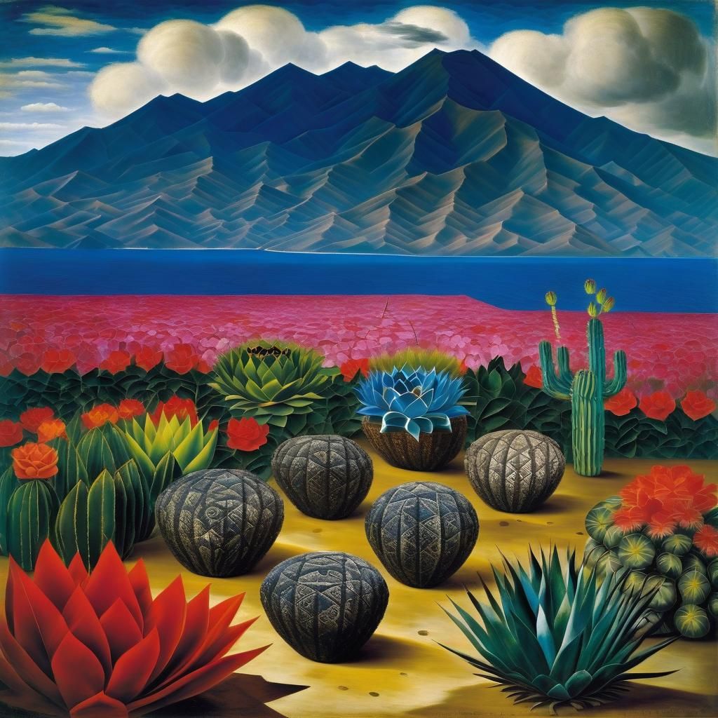 These strange plants of the desert must be secretly plotting - AI ...