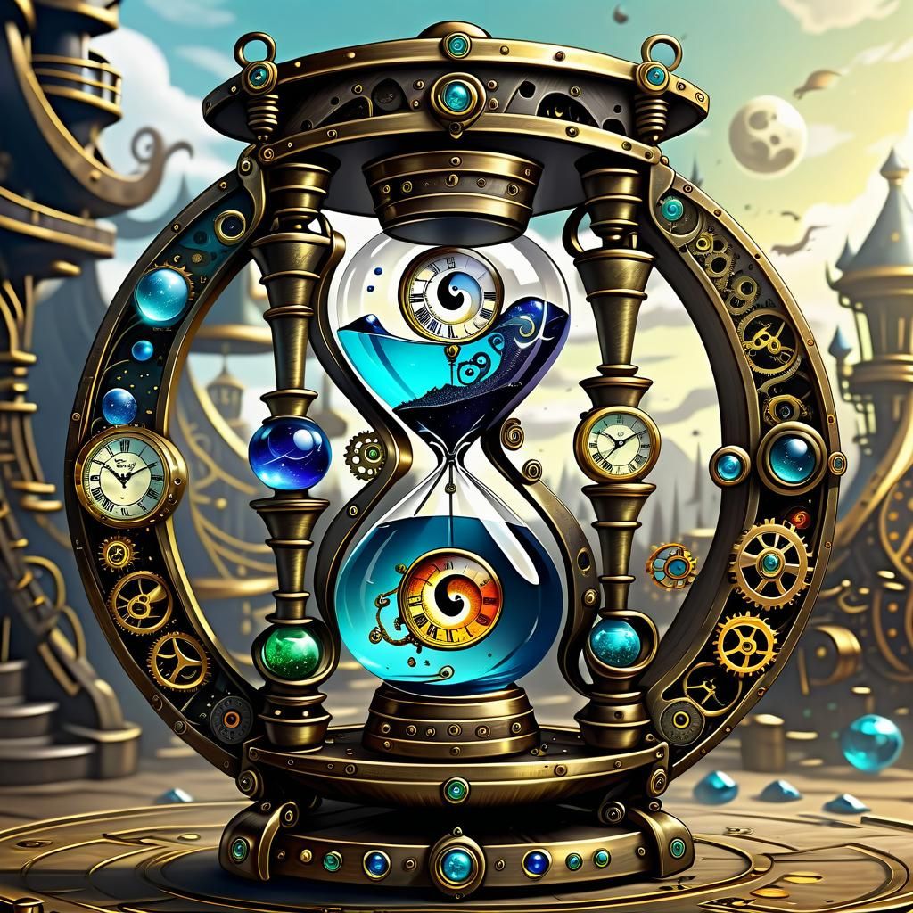 Time .. - AI Generated Artwork - NightCafe Creator