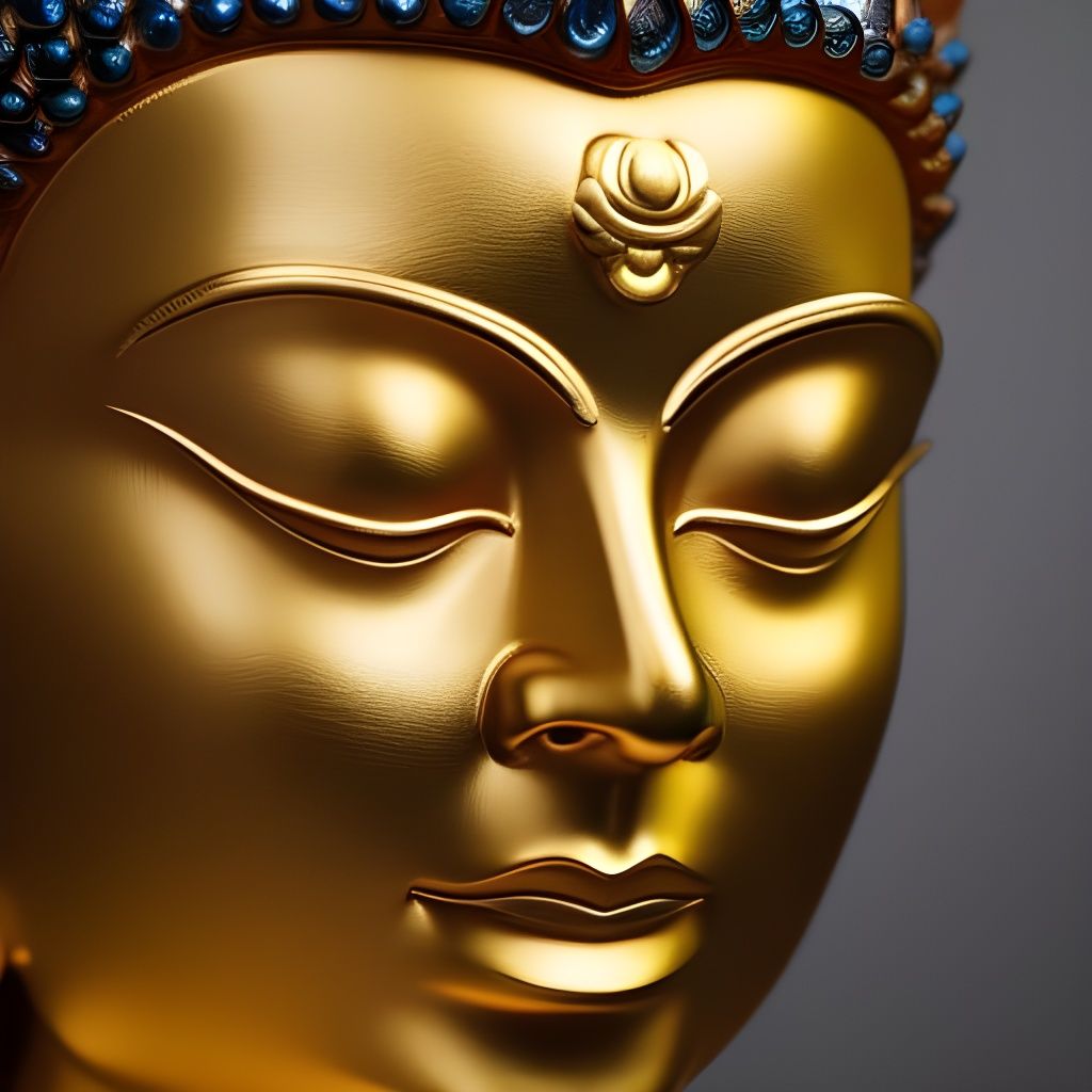 golden buddha statue - AI Generated Artwork - NightCafe Creator