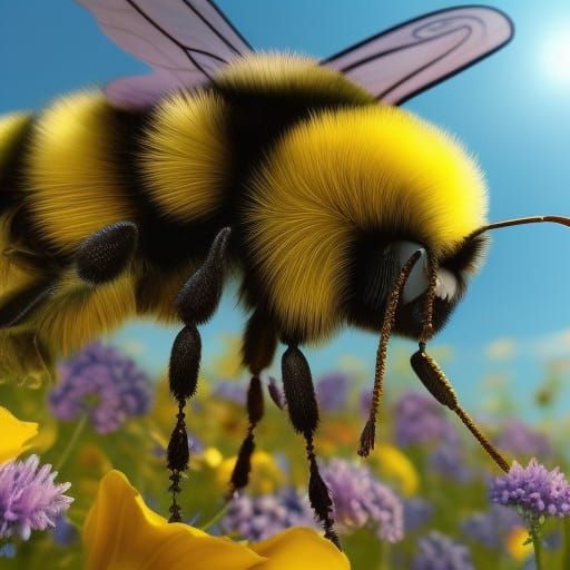 Bumblebee - AI Generated Artwork - NightCafe Creator