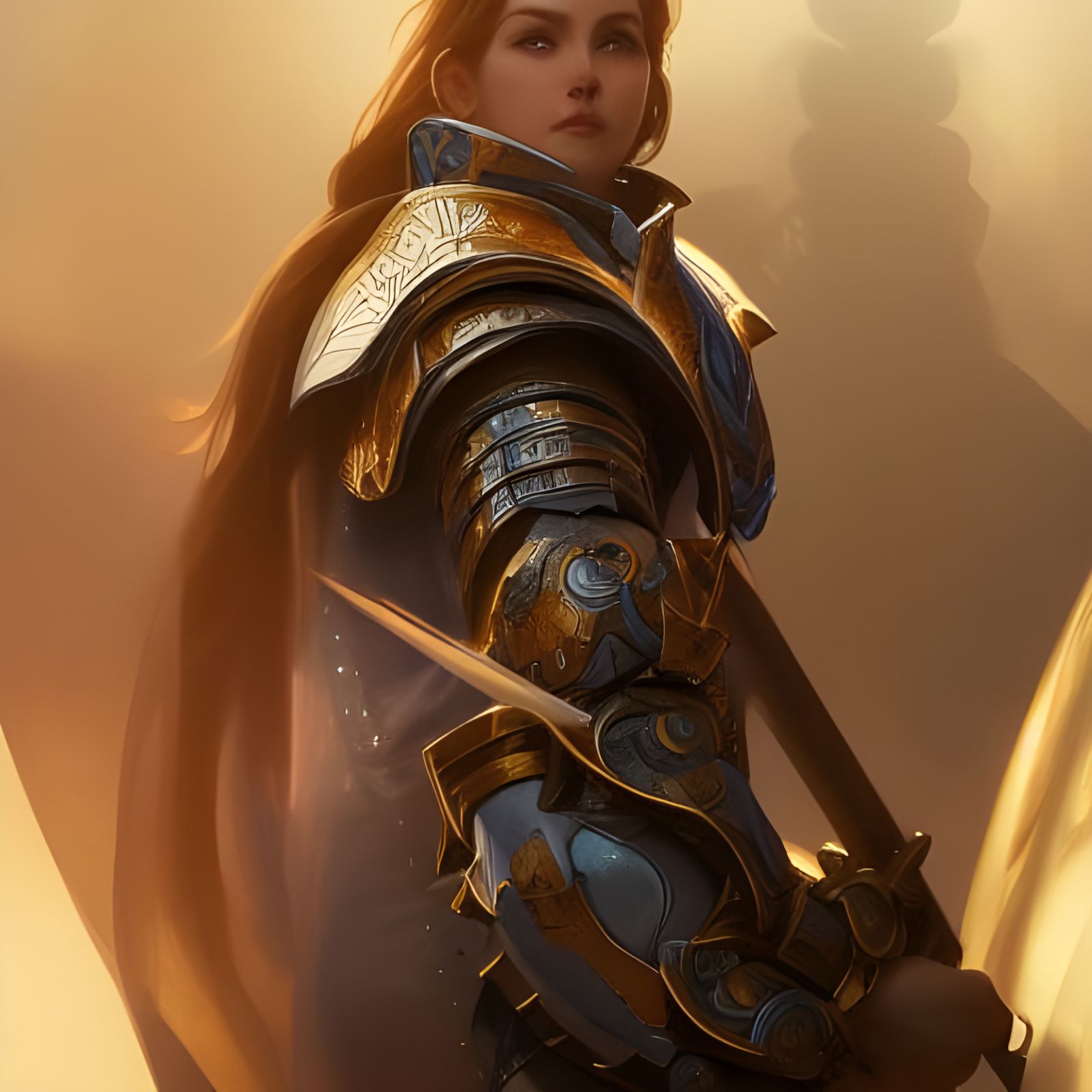 Female Paladin V2 - AI Generated Artwork - NightCafe Creator