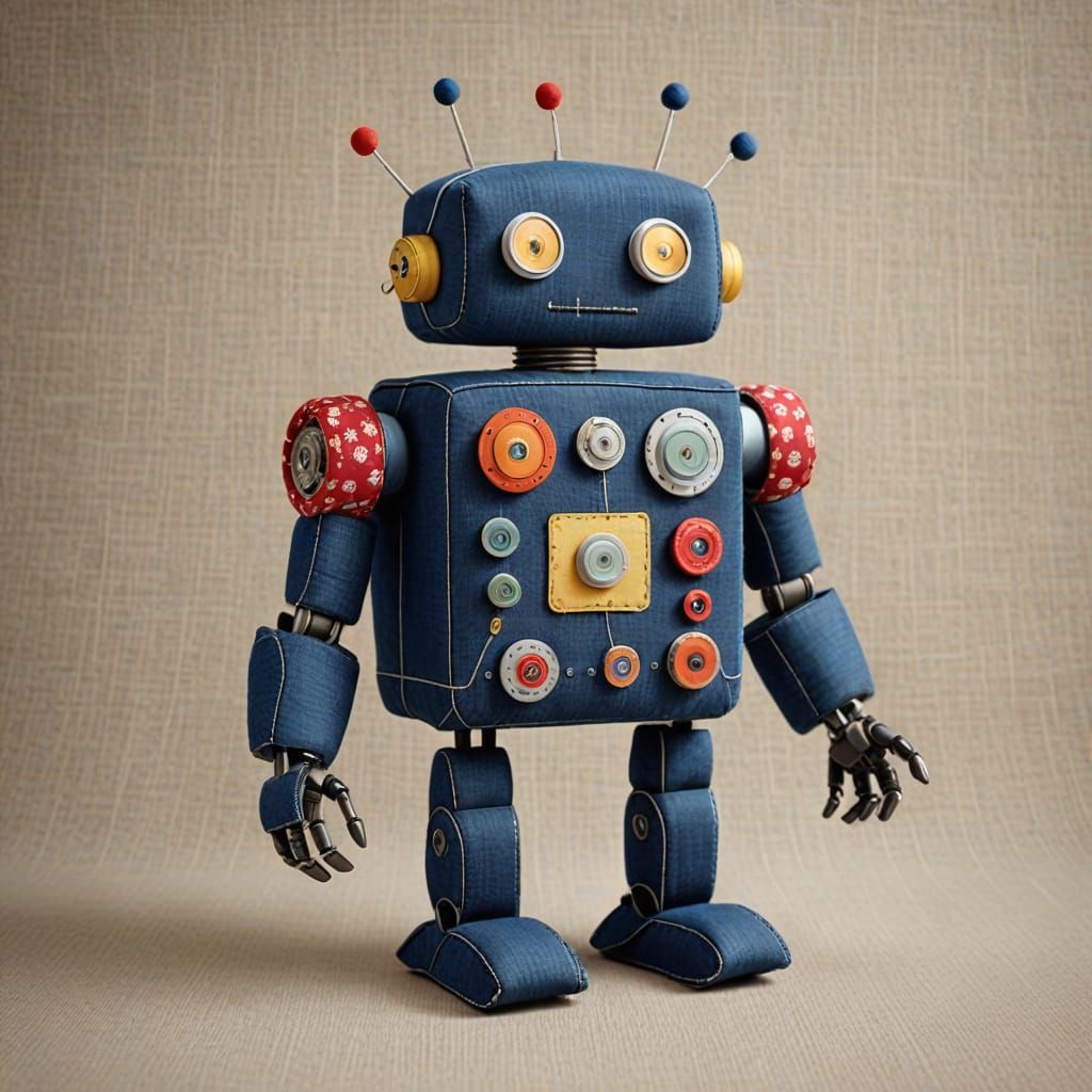 Robot Made of Fabric - Robot Made of Fabric