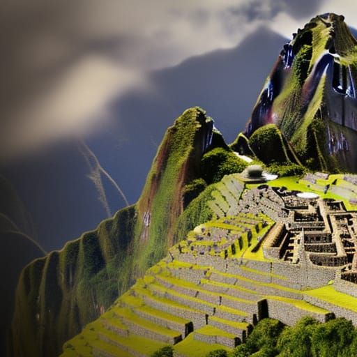 Machu Picchu, Peru - AI Generated Artwork - NightCafe Creator