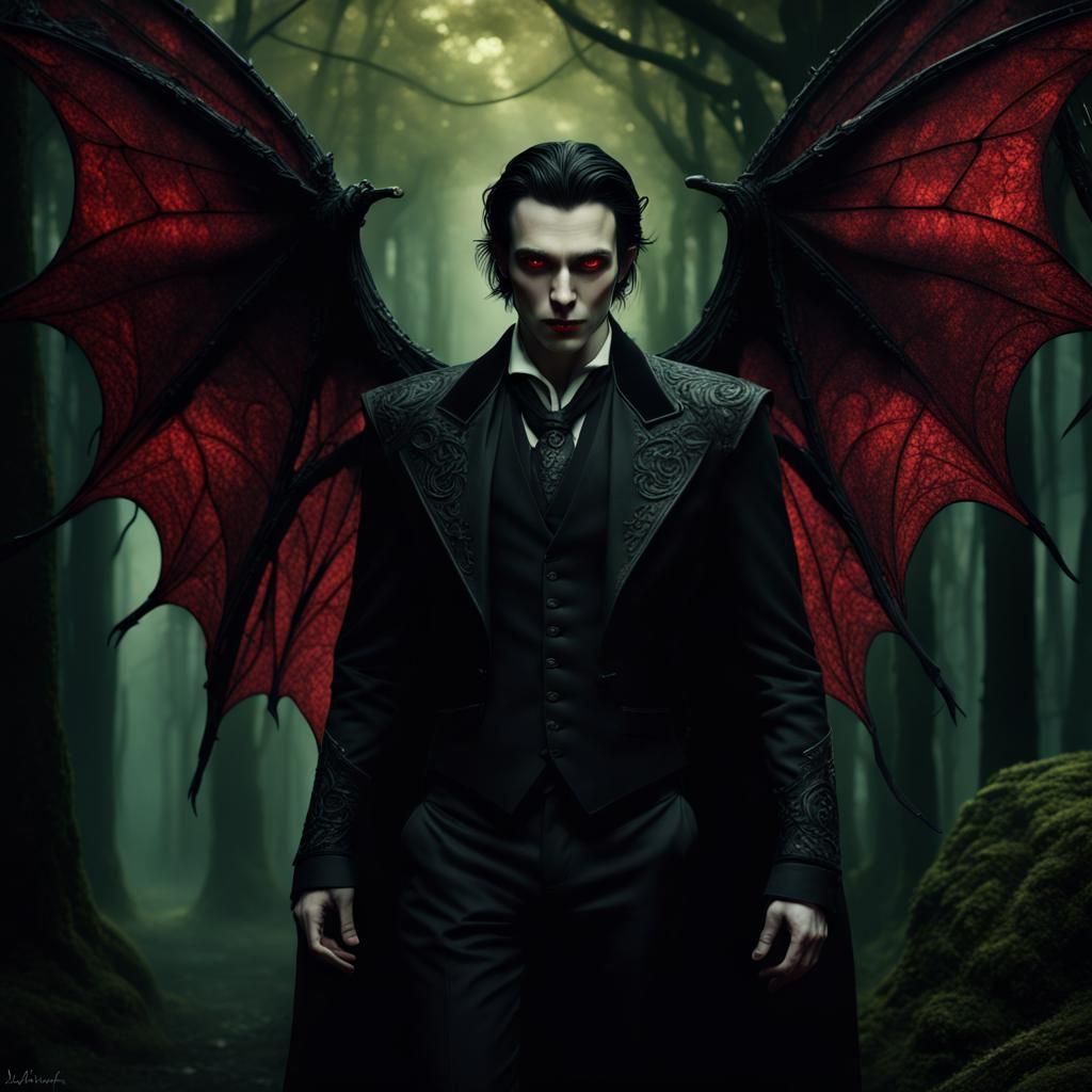 Vampire Fairy Lord - AI Generated Artwork - NightCafe Creator