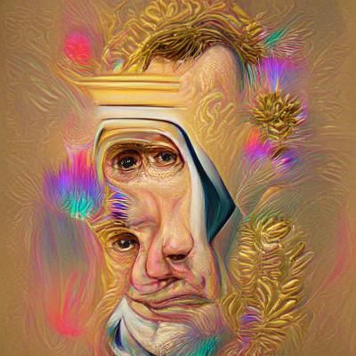A portrait of a Saint - AI Generated Artwork - NightCafe Creator