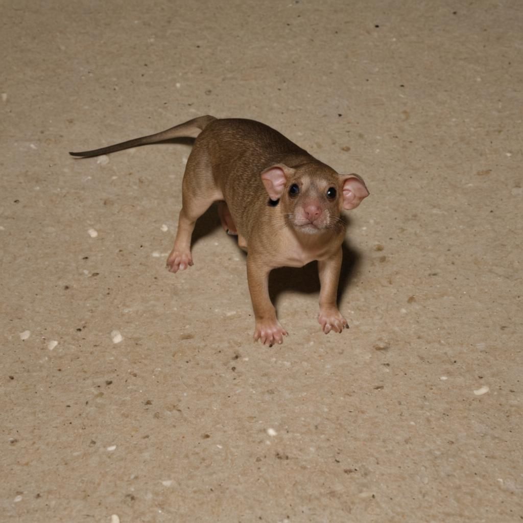 Mice Tyson - Fierce Boxing Mice in a Futuristic Aesthetic