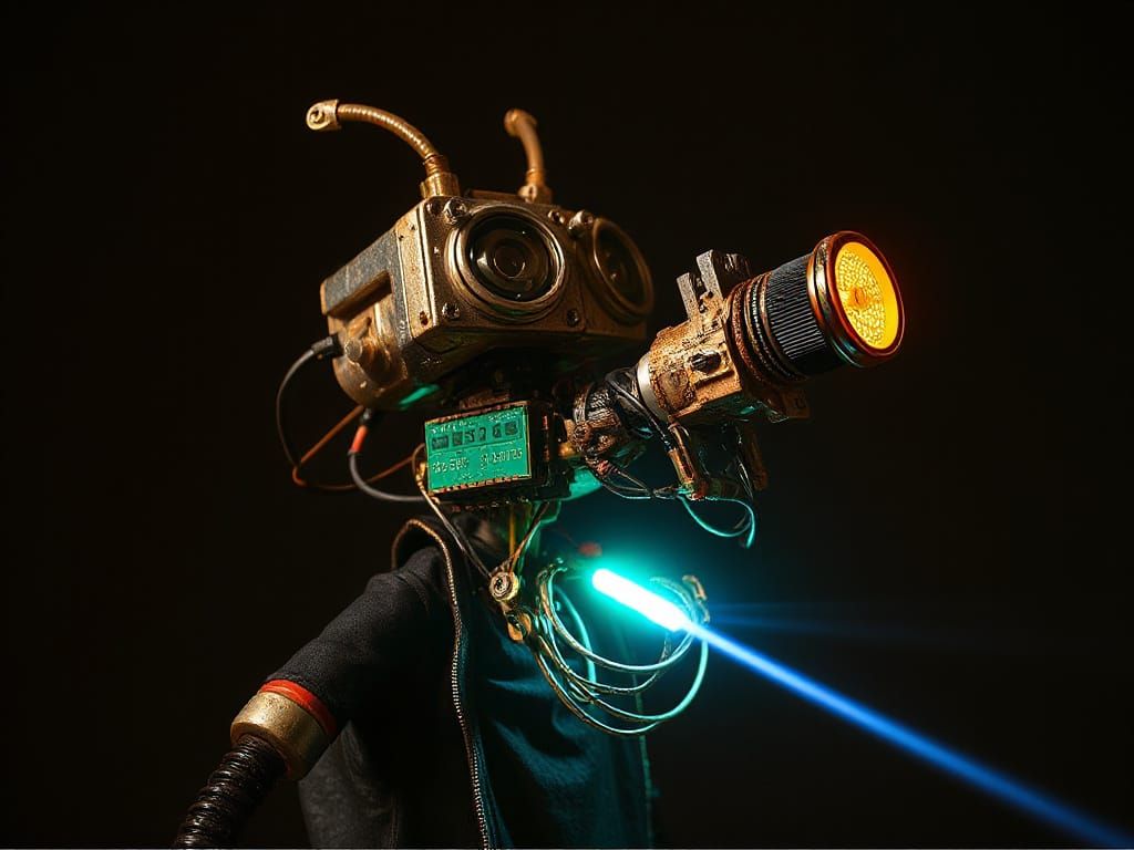 deconstructed art masquerading as anthropomorphic ... - AI Art