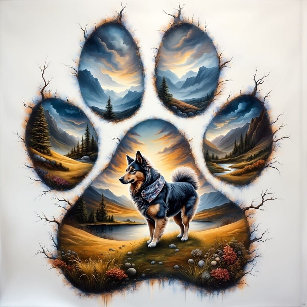 Paw print - Paw print