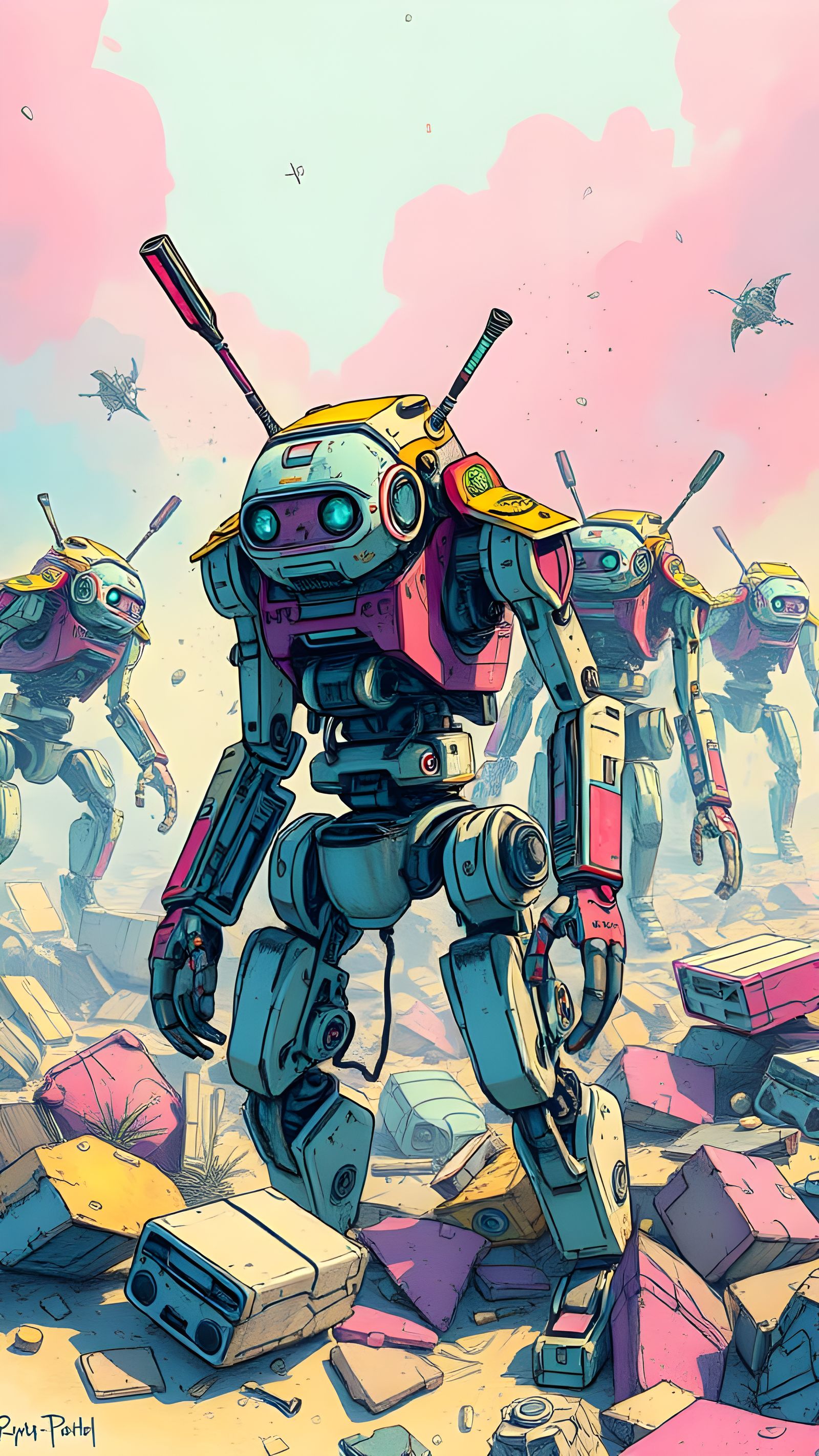 Robots yay! - Robots yay!