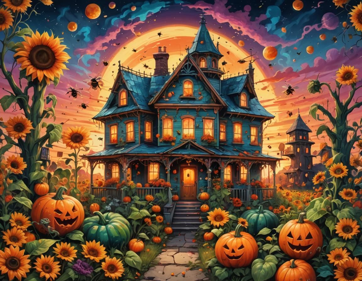 Summerween - AI Generated Artwork - NightCafe Creator