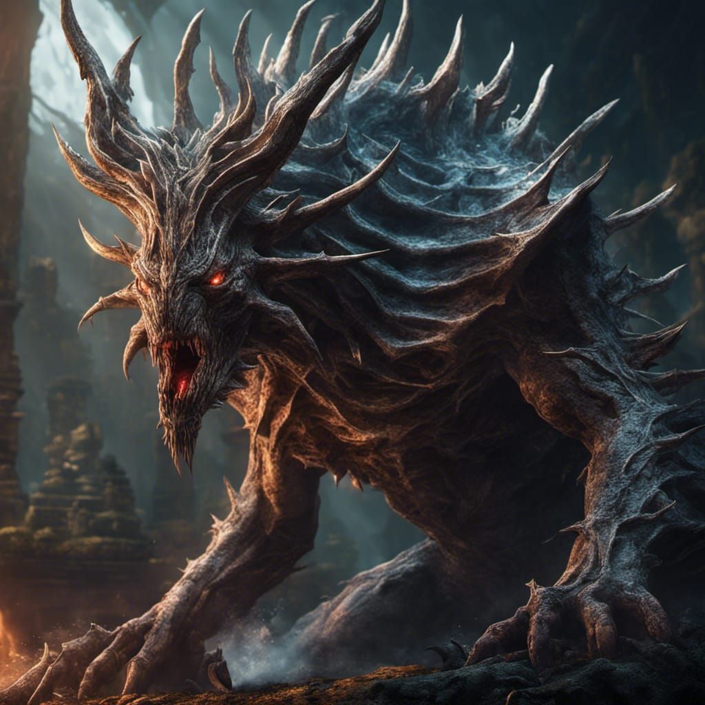 Monstrous chasmfiend inspired by "the way of kings" - AI Generated ...