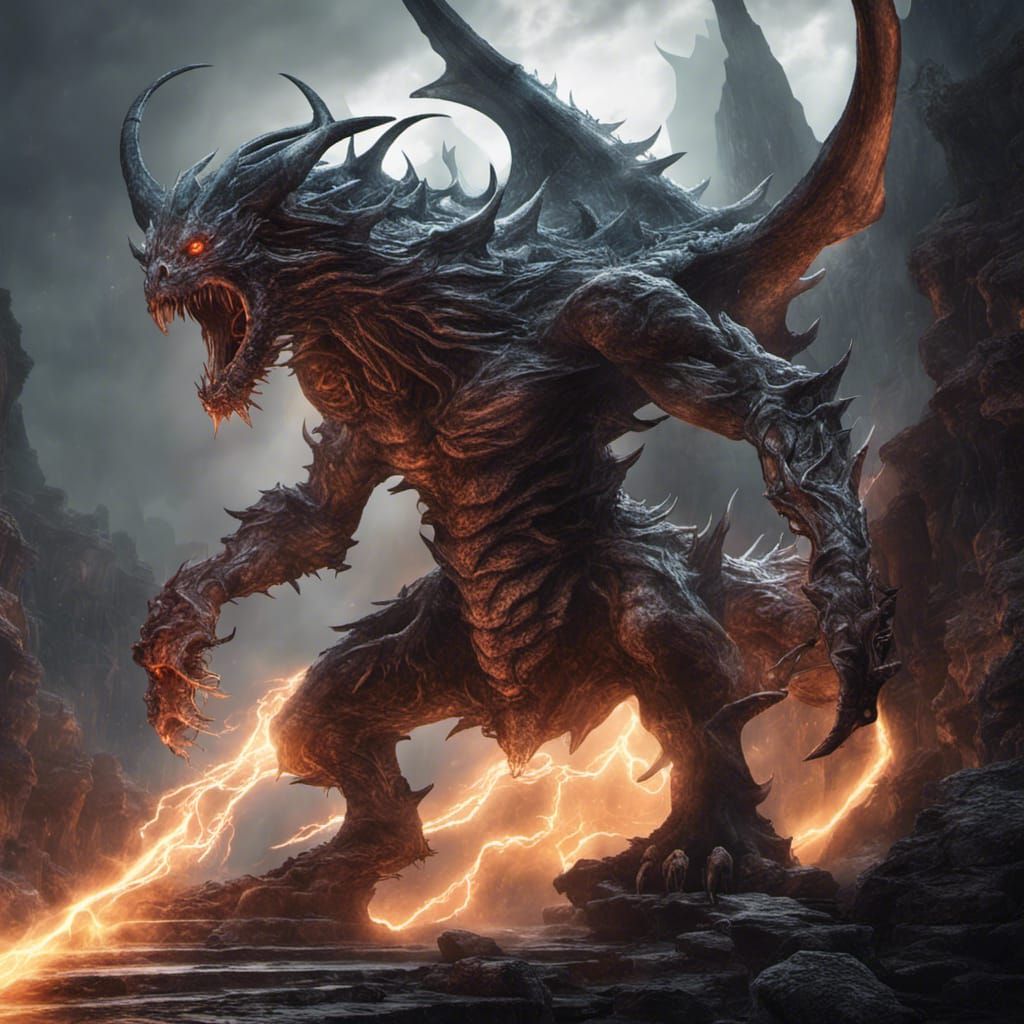 Monstrous chasmfiend inspired by "the way of kings" - AI Generated ...