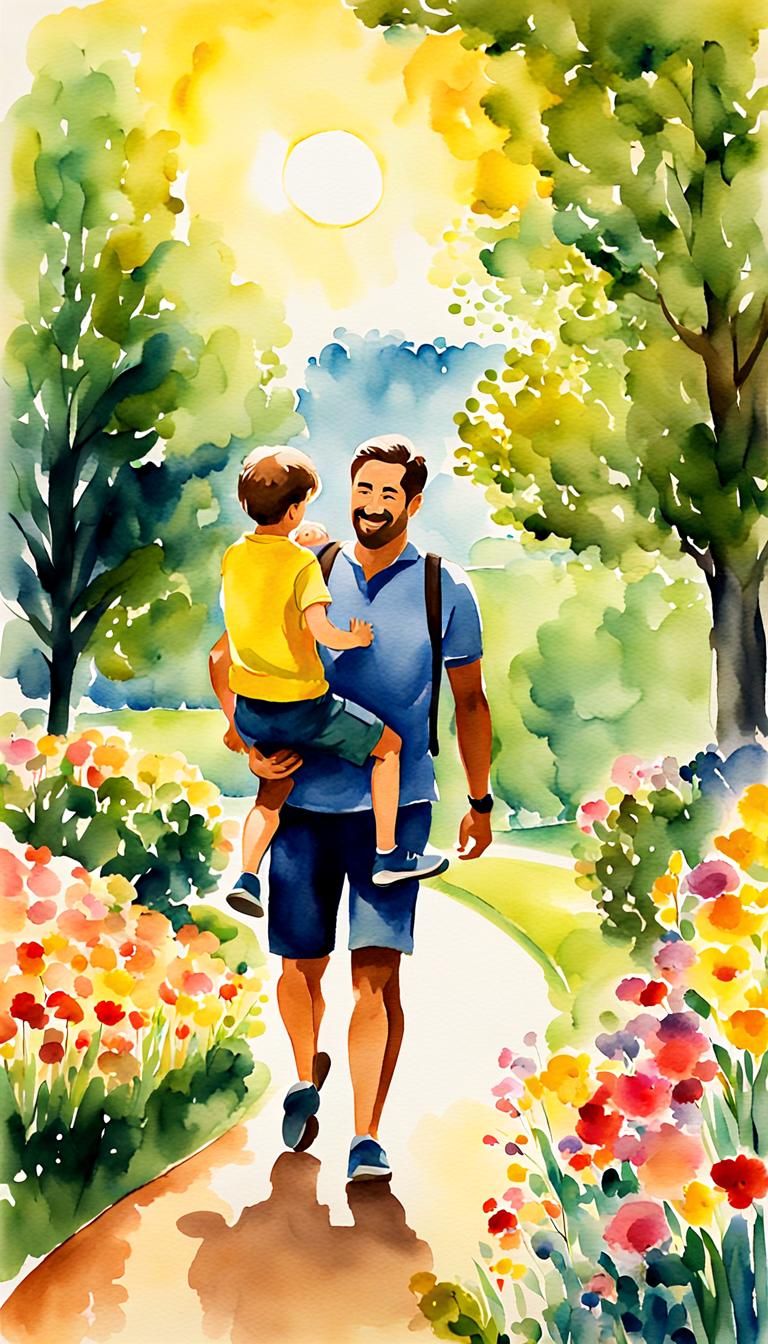 Celebrating father figures - AI Generated Artwork - NightCafe Creator