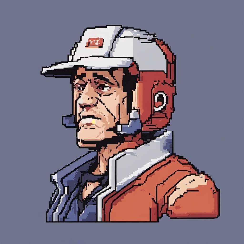 Roger Wilco from space quest - AI Generated Artwork - NightCafe Creator