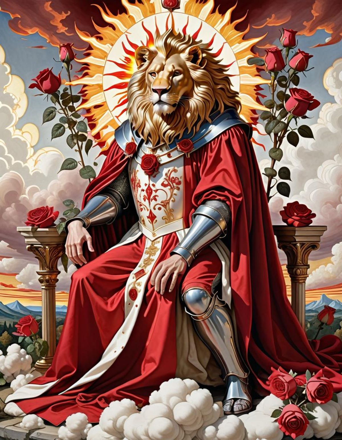 The Red King of the Alchemical Marriage, v2 - AI Generated Artwork ...