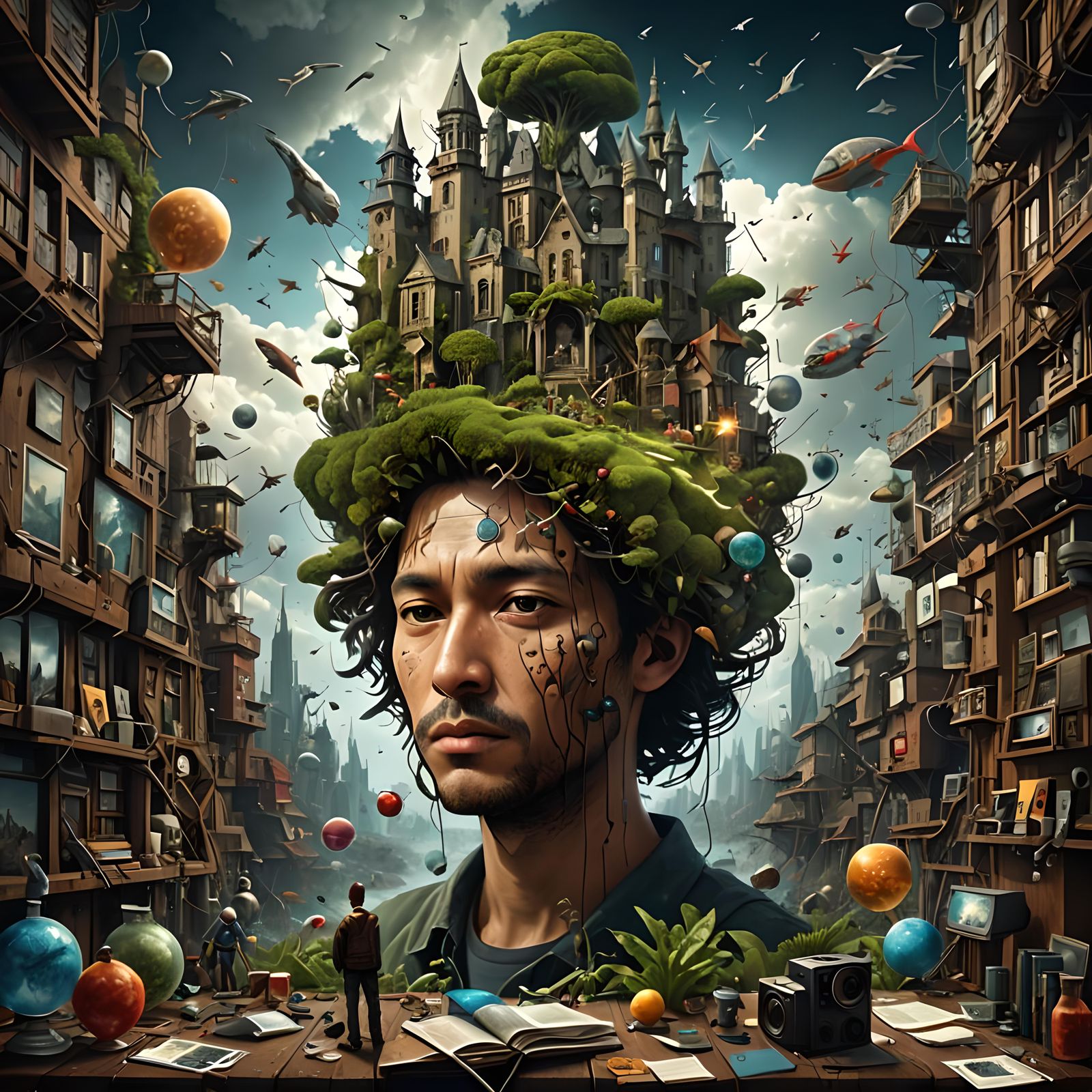 The curator - AI Generated Artwork - NightCafe Creator