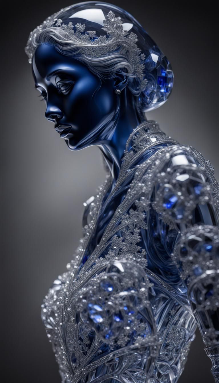 "The Bride" sculpture. - AI Generated Artwork - NightCafe Creator